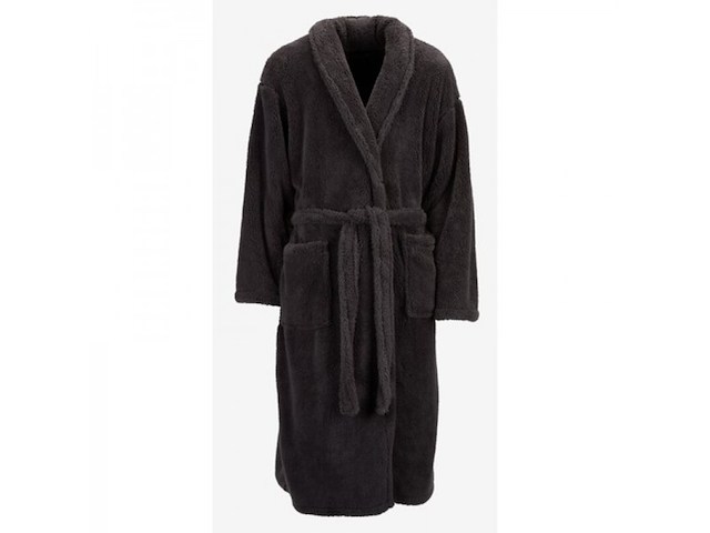 Bade mantil L/XL antracit – 100% poliester, 260 g/m²