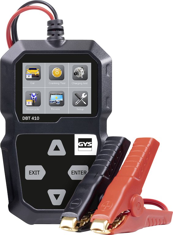 GYS DBT410 – START/STOP tester baterija 6 v, 12 v digitalni