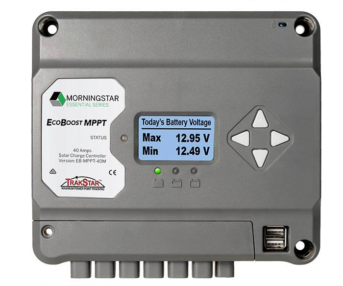 Morningstar solarni regulator punjenja MPPT 12 V, 24 V 40 A