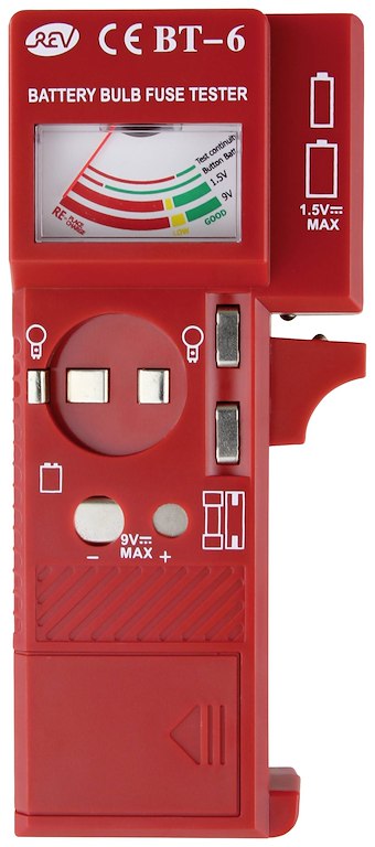 REV BT-6 tester baterija analogni