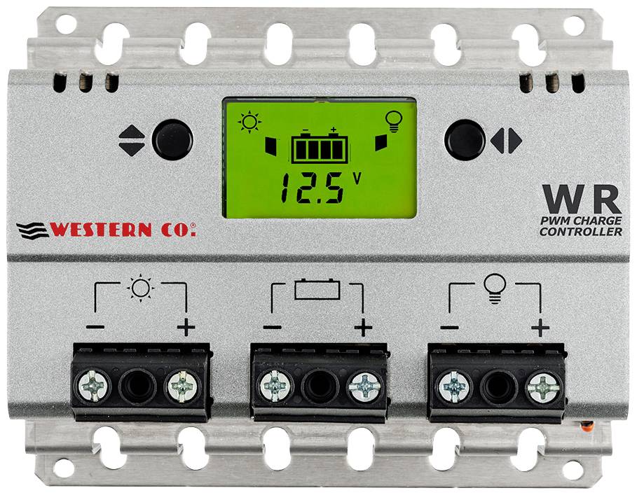 Western Co. WR 30 solarni regulator punjenja PWM 12 V, 24 V 30 A
