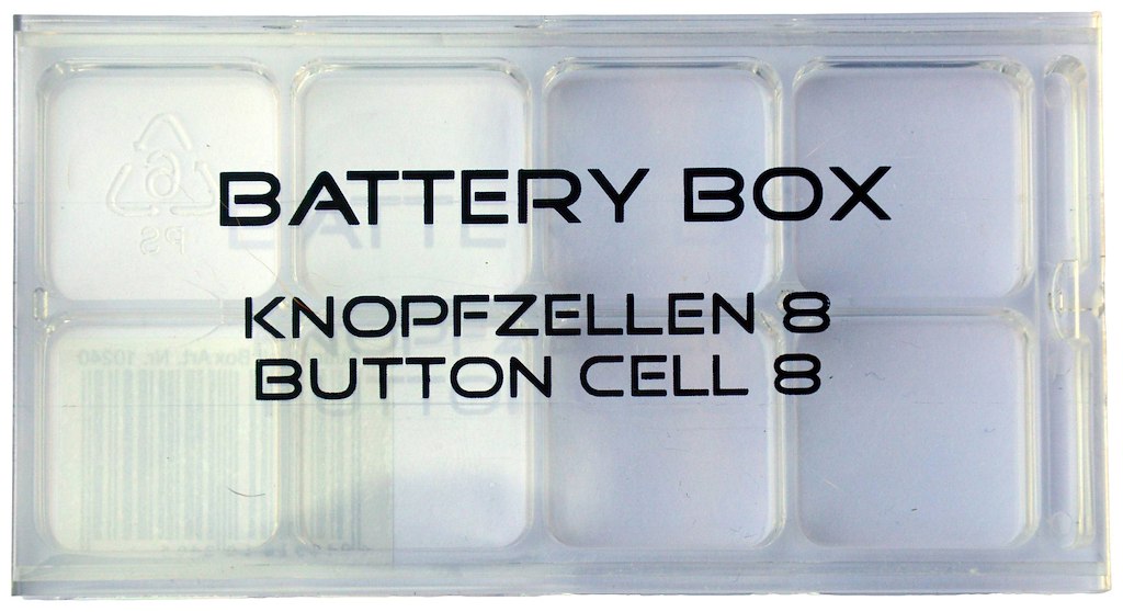 Baybox Buttoncell 8 kutija za dugmaste baterije 1 komad