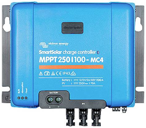 Victron Energy SmartSolar 250 solarni regulator punjenja MPPT 12 V, 24 V, 48 V 100 A do 5800 W (Š x V x G) 295 x 246 x 103 mm