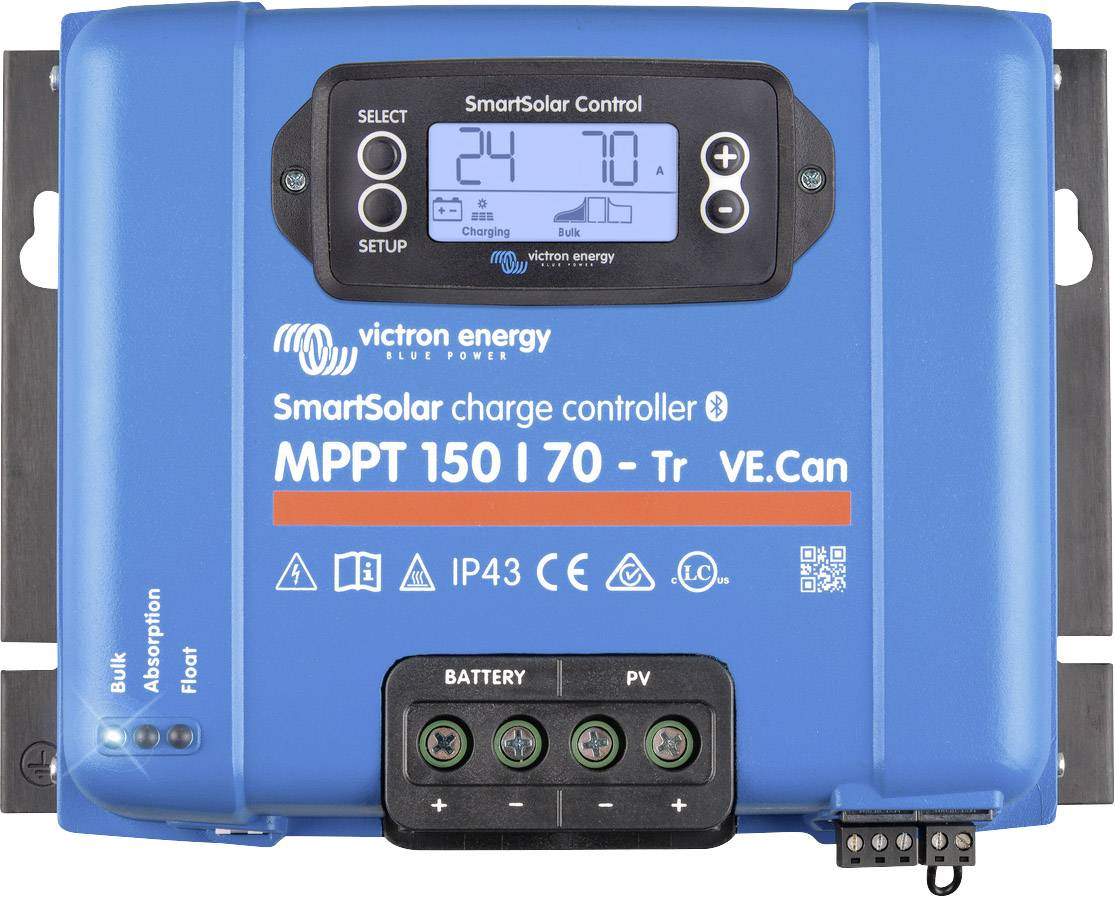 Victron Energy solarni regulator punjenja MPPT 12 V, 24 V, 48 V 70 A do 4000 W