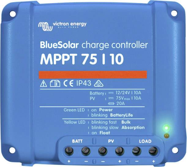 Victron Energy solarni regulator punjenja MPPT 12 V, 24 V 10 A do 290 Wp