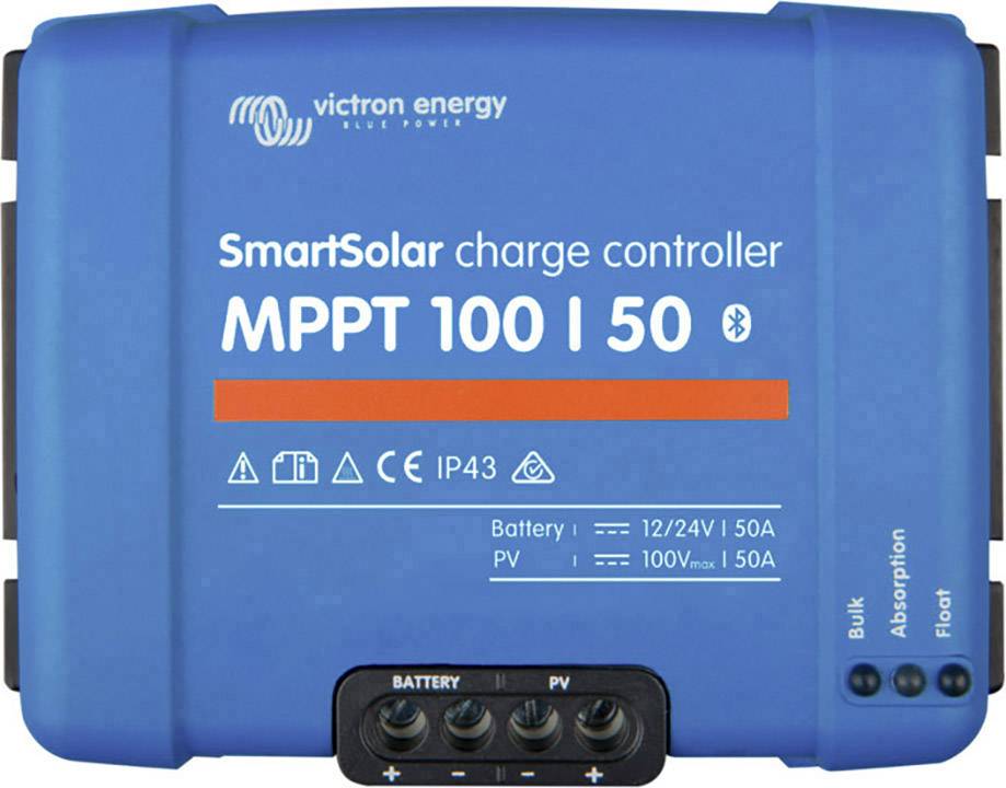 Victron Energy solarni regulator punjenja MPPT 12 V, 24 V 50 A do 1400 Wp (D x Š x V) 18,6 x 186 x 130 mm