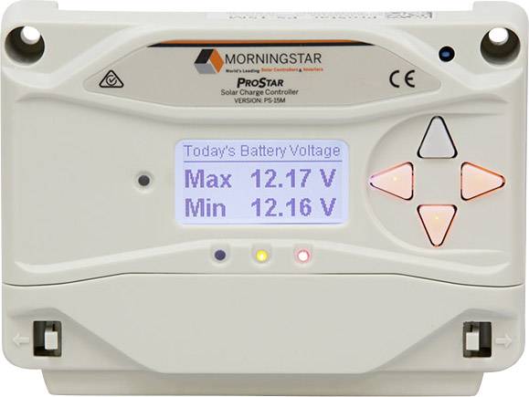 Morningstar PS15-M solarni regulator punjenja PWM 12 V, 24 V 15 A