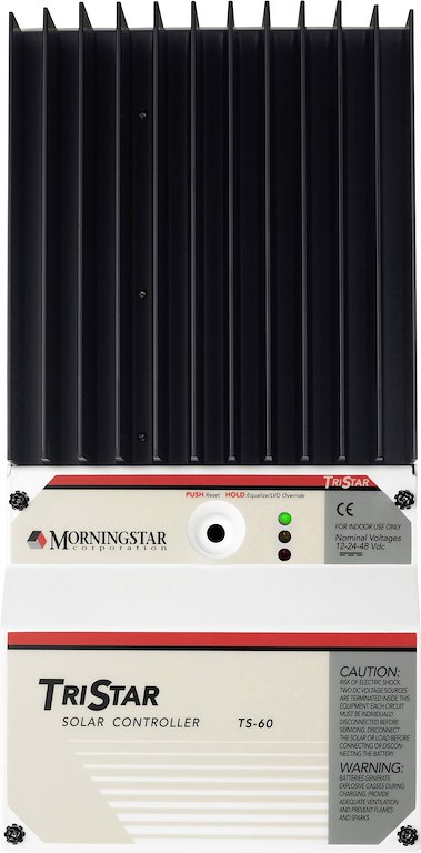 Morningstar TS-60 solarni regulator punjenja PWM 12 V, 24 V, 36 V, 48 V 60 A