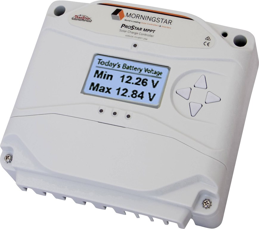 Morningstar solarni regulator punjenja MPPT 12 V, 24 V 40 A do 1100 W