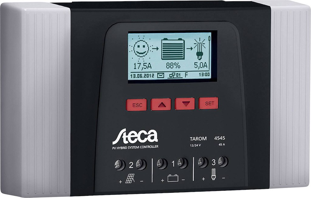 Steca Tarom 4545-12 solarni regulator punjenja PWM 12 V, 24 V 45 A do 2700 Wp