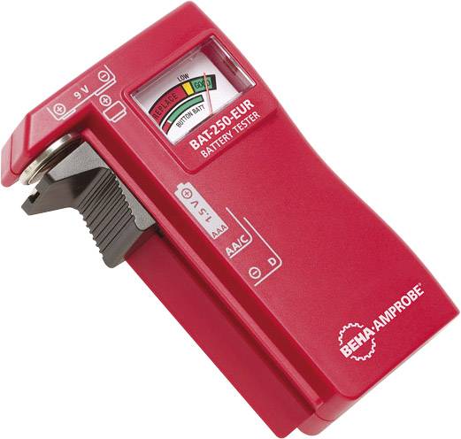 Beha BAT-250-EUR tester baterija 1,5 v, 9 v analogni