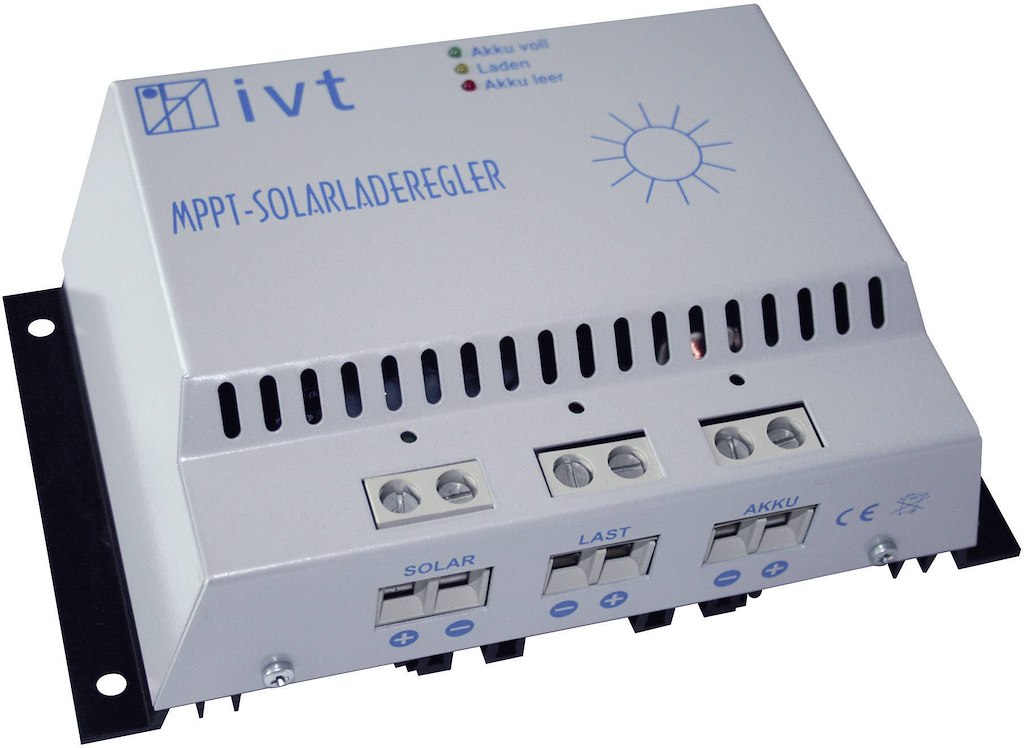 IVT solarni regulator punjenja serijska regulacija 12 V, 24 V 30 A do 360 Wp