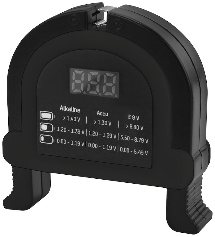 Ansmann Check-It tester baterija 1,2 v, 1,5 v, 3 v, 9 v analogni