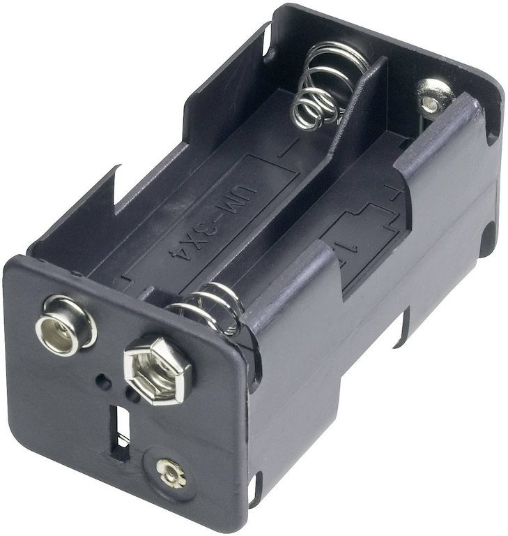 Goobay držač baterija AA (Mignon) (D x Š x V) 61,5 x 30 x 31,5 mm
