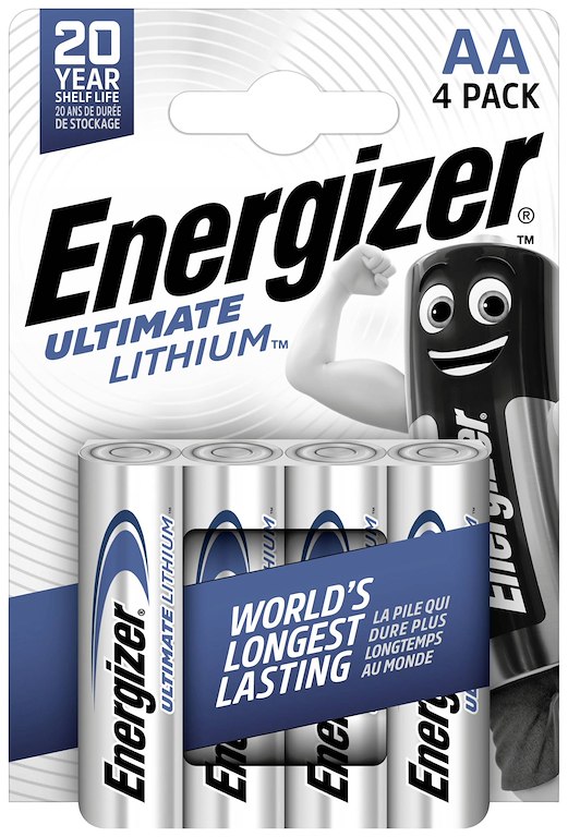 Energizer LR06 AA baterija litijumska 1,5 V 3000 mAh AA (Mignon) (⌀ x V) 14 mm x 50,5 mm