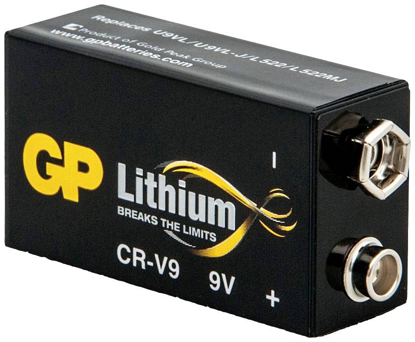 GP Batteries 9 V blok baterija litijumska 800 mAh