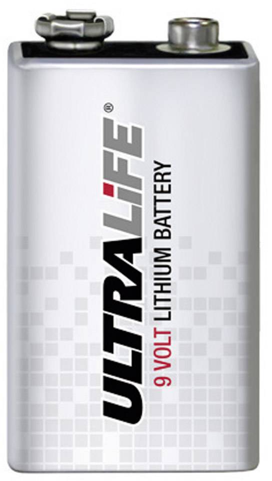 Ultralife 9 V blok baterija litijumska 1200 mAh