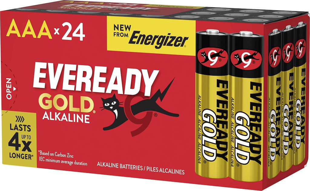 Eveready E304401100 AAA baterija alkalna 1,5 V AAA (Micro) pak. 24 kom.