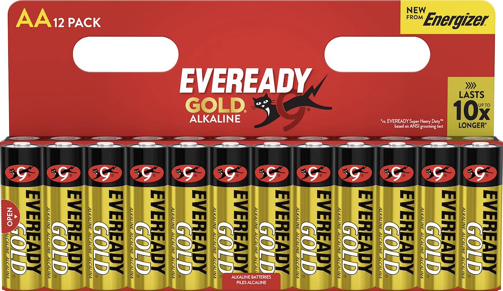 Eveready E304401200 AA baterija alkalna 1,5 V AA (Mignon) pak. 12 kom.