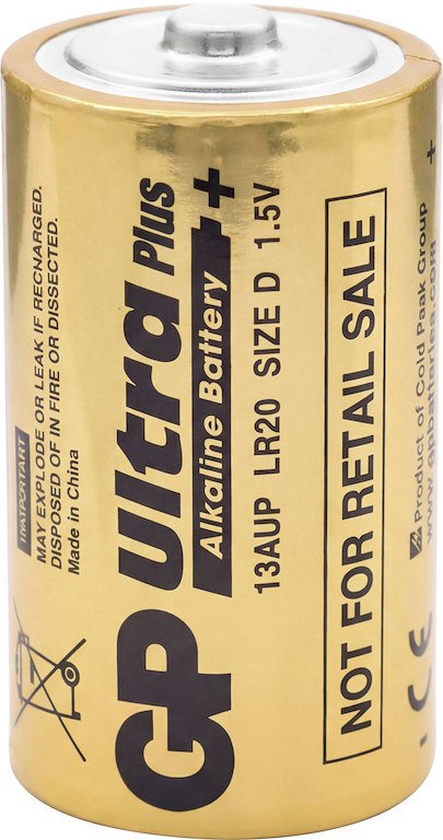 GP GPIND13AUPB D baterija alkalna 1,5 V D (Mono) pak. 120 kom.