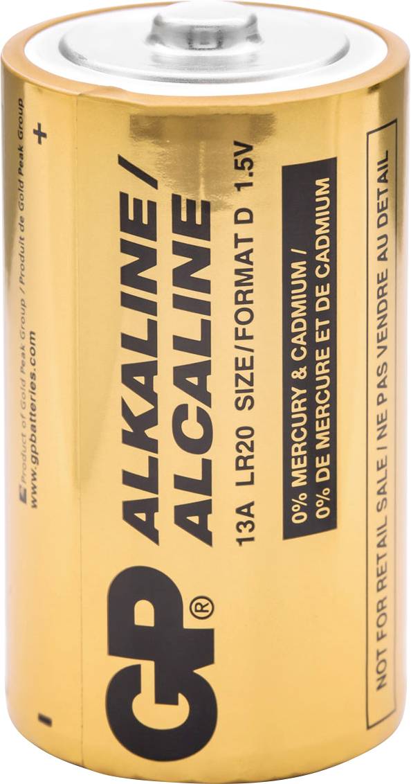 GP GPIND13AB D baterija alkalna 1,5 V D (Mono) pak. 120 kom.