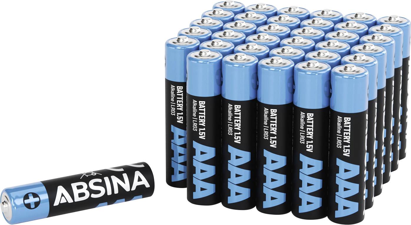 Absina AAA baterija alkalna 1,5 V 1000 mAh AAA (Micro)