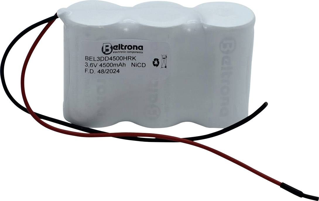 Beltrona BEL3DD4500HRK punjiva baterija specijalne veličine NiCd 3,6 V 4500 mAh