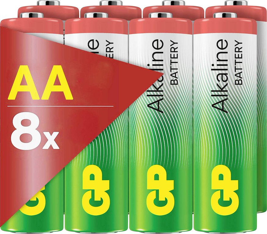 GP AA baterija 1,5 V AA (Mignon) pak. 8 kom.