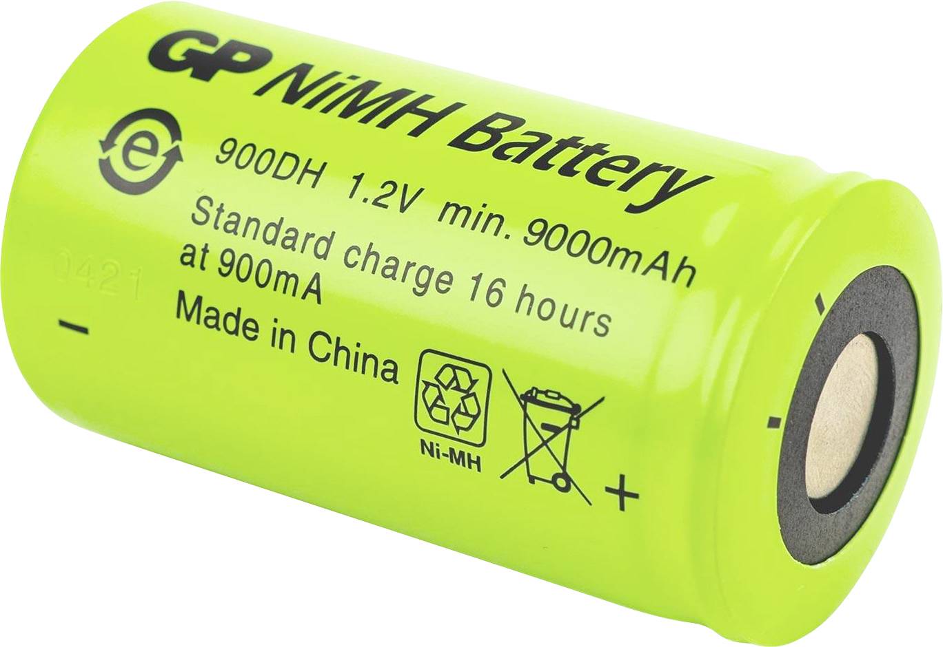 GP Ni-MH Industrial 9000 DH C1 punjiva D baterija NiMH 1,2 V 9000 mAh