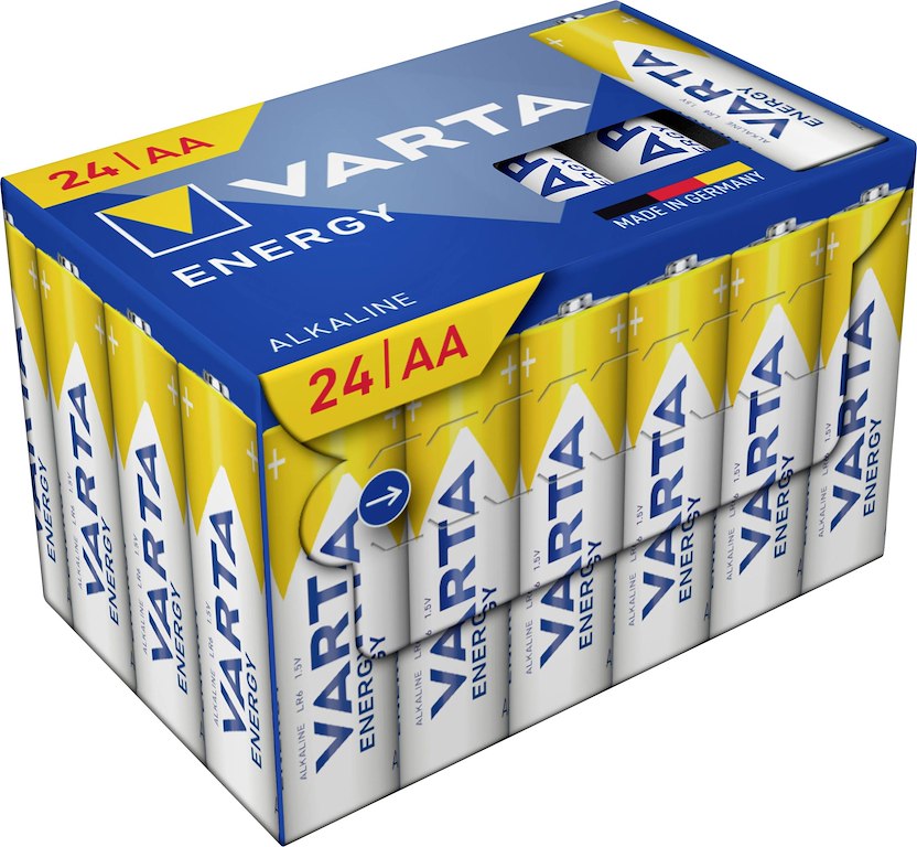 VARTA Pack24 AA baterija alkalna 1,5 V AA (Mignon) pak. 24 kom. 14 mm