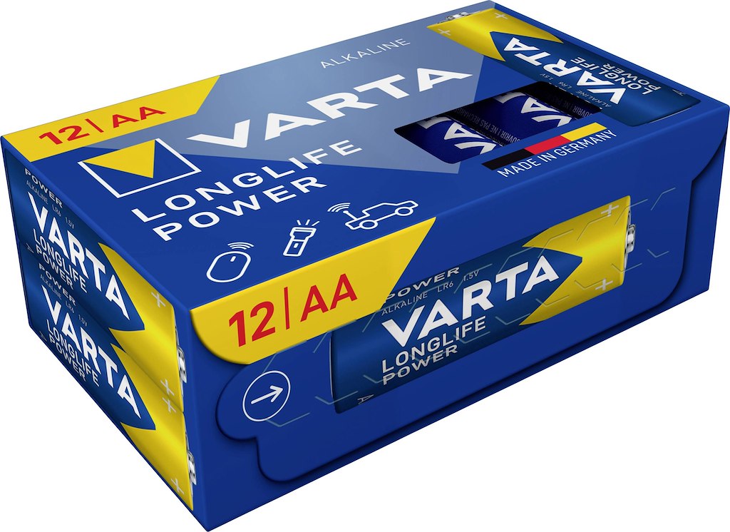 VARTA Pack12 AA baterija alkalna 1,5 V AA (Mignon) pak. 12 kom.