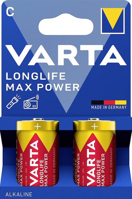 VARTA C baterija alkalna 1,5 V 7800 mAh C (Baby)