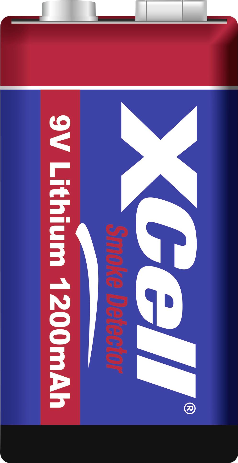 XCell 9 V blok baterija litijumska 1200 mAh (Š x V x G) 25,5 x 48,5 x 16 mm