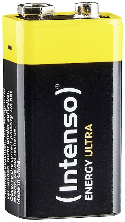 Intenso 9 V blok baterija alkalna 560 mAh