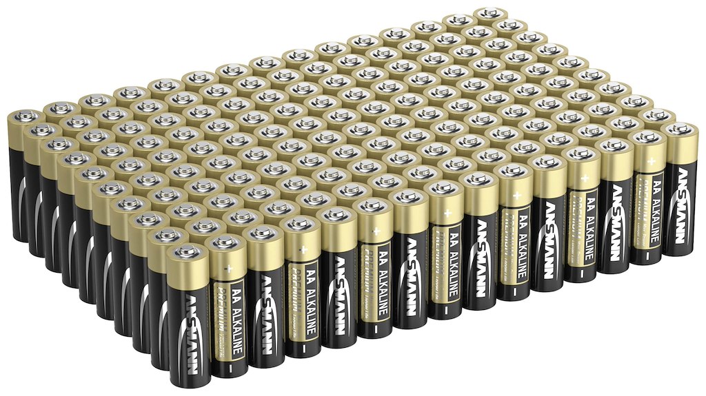 Ansmann AA baterija alkalna 1,5 V AA (Mignon) pak. 150 kom.
