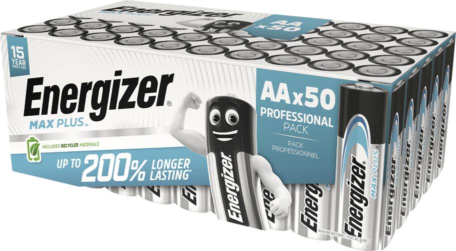 Energizer AA baterija alkalna 1,5 V AA (Mignon) pak. 50 kom.