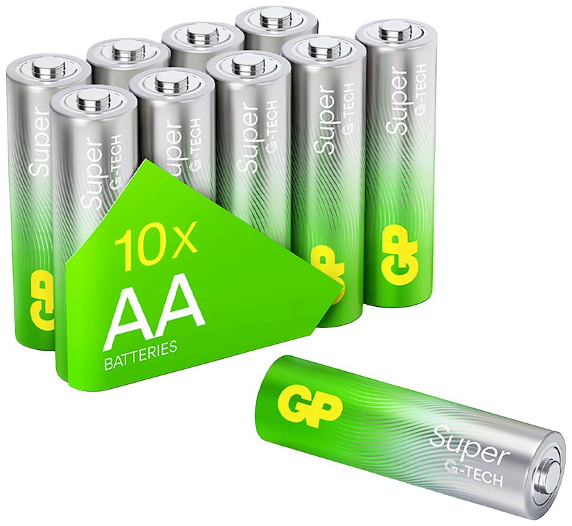 GP AA baterija alkalna 1,5 V AA (Mignon) pak. 10 kom.