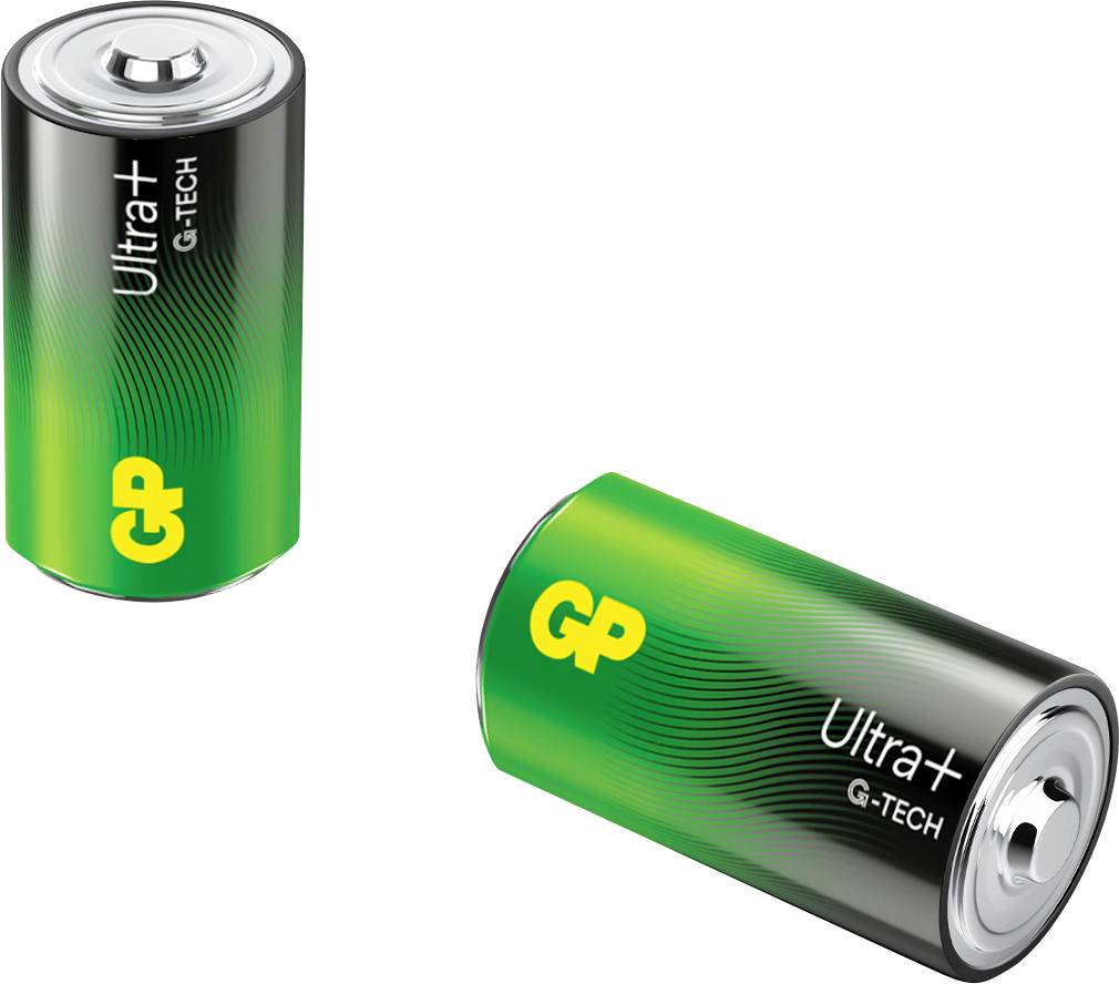 GP D baterija alkalna 1,5 V D (Mono) pak. 2 kom.
