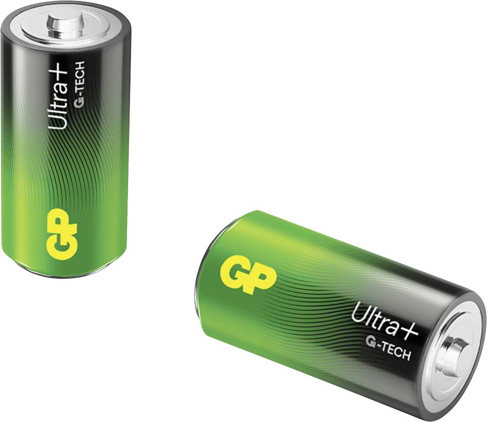 GP Ultra Plus C baterija alkalna 1,5 V C (Baby) pak. 2 kom.