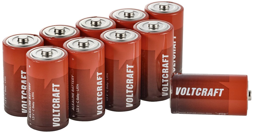 VOLTCRAFT Industrial LR14 C baterija alkalna 1,5 V 8000 mAh C (Baby) (⌀ x V) 25,5 mm x 49,5 mm