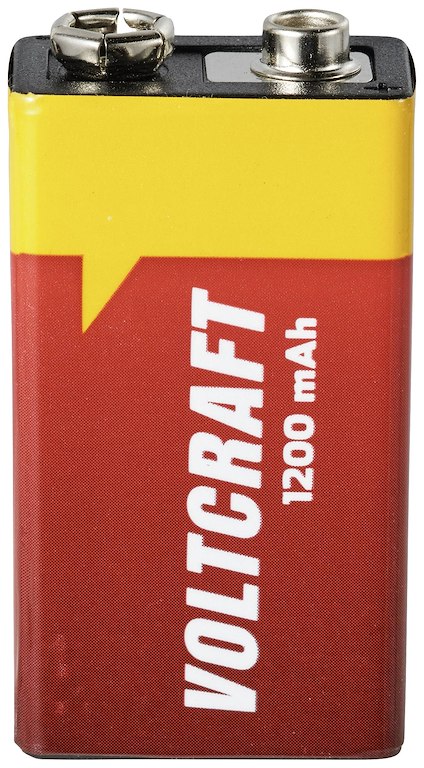VOLTCRAFT VC-9V-Li-1200mAh 9 V blok baterija Li-SOCl2 1200 mAh