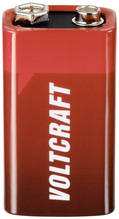 VOLTCRAFT 9 V blok baterija alkalna 550 mAh