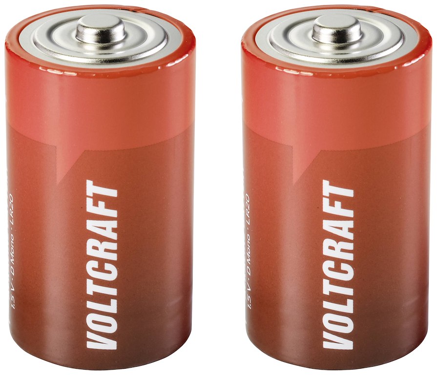 VOLTCRAFT LR20 D baterija alkalna 1,5 V 18000 mAh D (Mono)