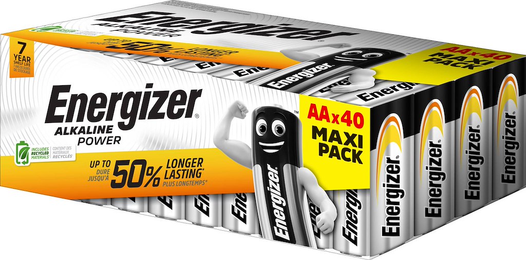 Energizer LR06 AA baterija alkalna 1,5 V AA (Mignon) pak. 40 kom.