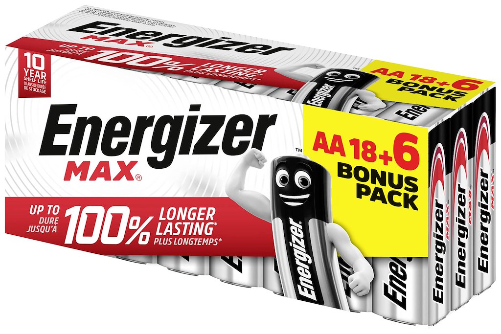 Energizer AA baterija alkalna 1,5 V AA (Mignon) pak. 24 kom.