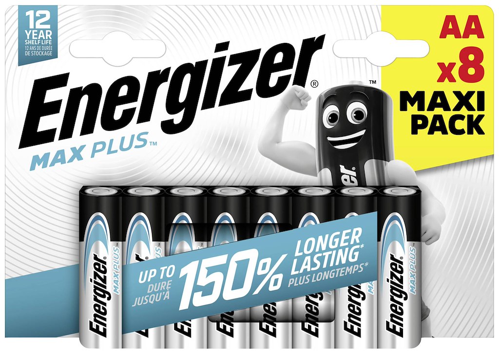 Energizer AA baterija alkalna 1,5 V AA (Mignon) pak. 8 kom.