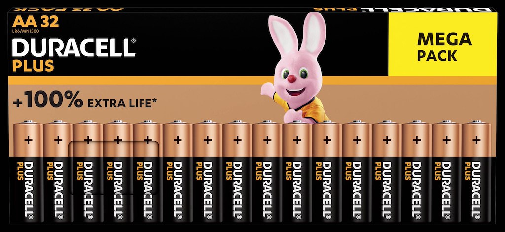 Duracell BP32 AA baterija alkalna 1,5 V AA (Mignon) pak. 32 kom.