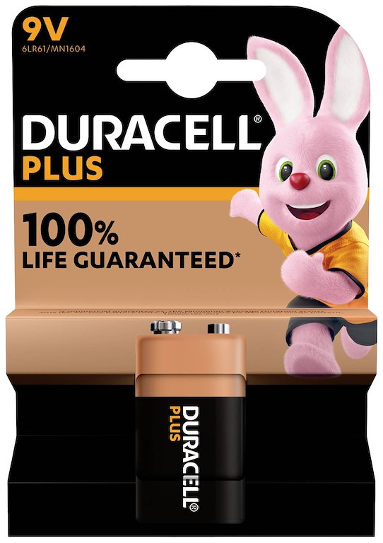 Duracell 9 V blok baterija alkalna