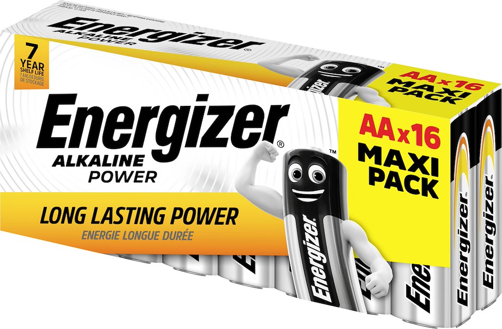 Energizer LR06 AA baterija alkalna 1,5 V AA (Mignon) pak. 16 kom.