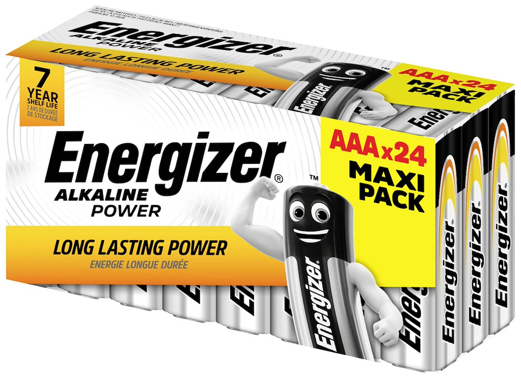 Energizer AAA baterija alkalna 1,5 V AAA (Micro) pak. 24 kom.